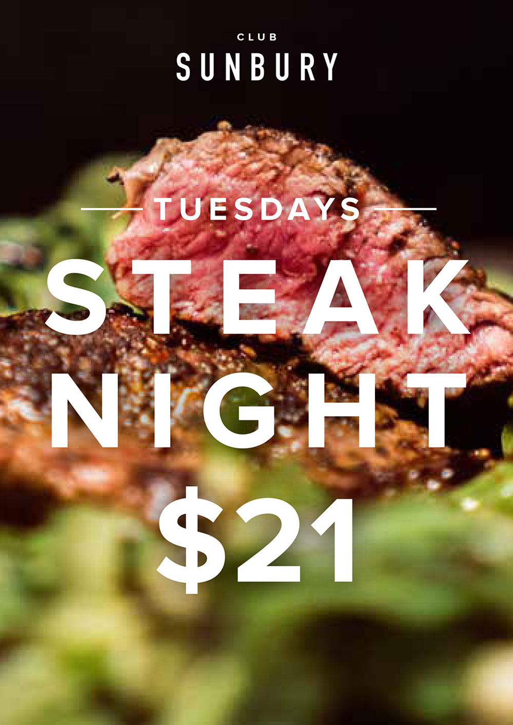 Sunbury Bowling Club - Steak Night